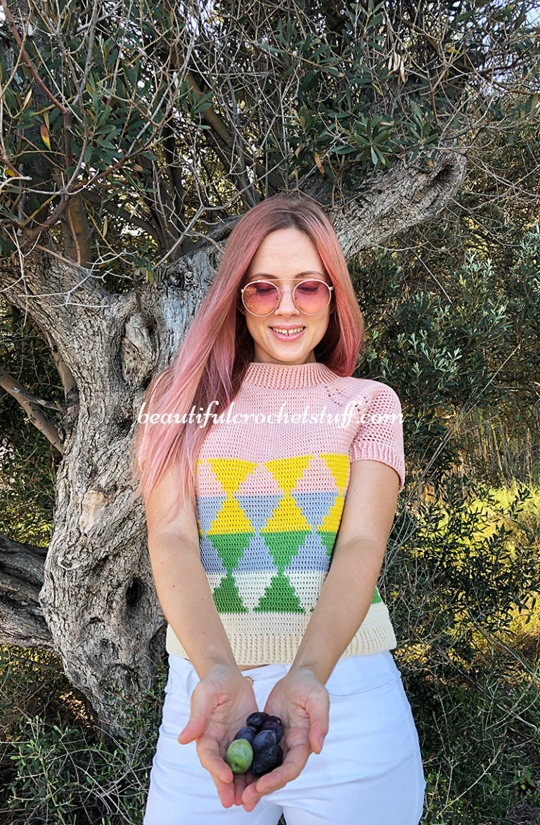Crochet Raglan Sweater Free Pattern - Beautiful Crochet Stuff