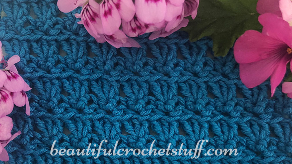 Crochet Stitch Free Pattern/Crochet Stitch Library/ Crochet Stitch #1 ...