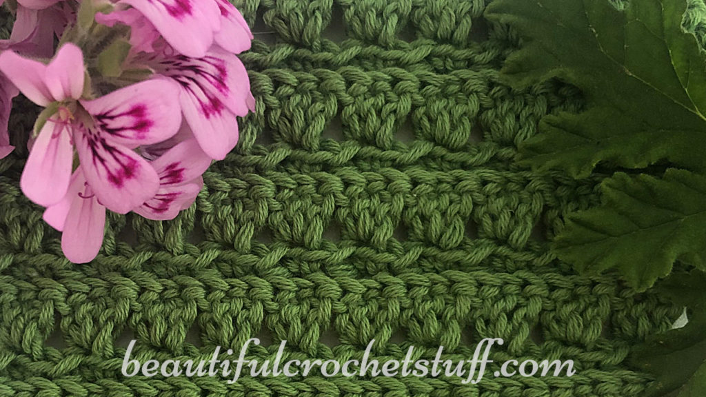 Crochet Stitch Free Pattern/Crochet Stitch Library/ Crochet Stitch #1 ...