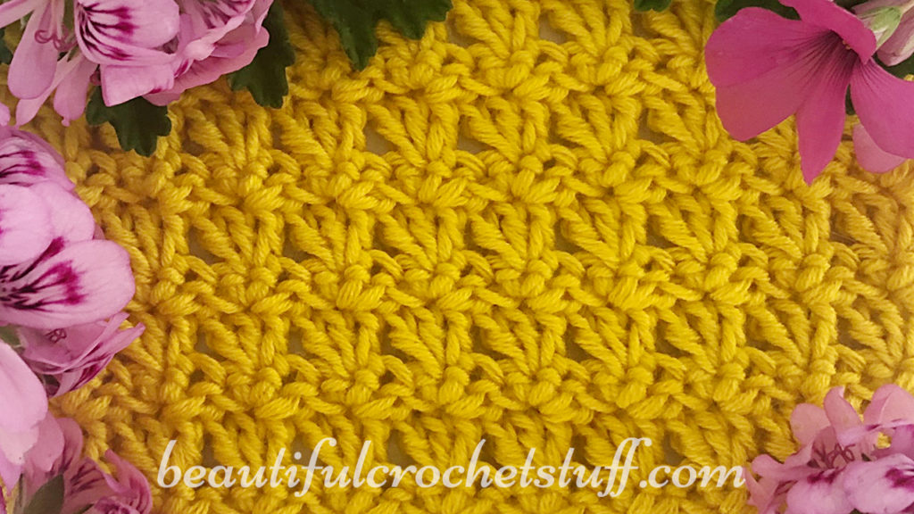 Crochet Stitch Free Pattern/Crochet Stitch Library/ Crochet Stitch #1 ...