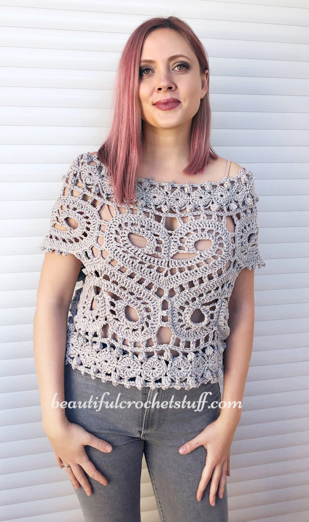 CROCHET SWEETHEART CROP TOP FREE PATTERN - Beautiful Crochet Stuff