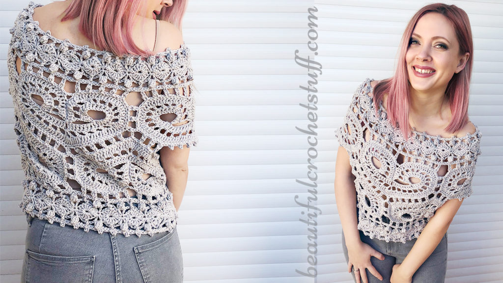 CROCHET SWEETHEART CROP TOP FREE PATTERN - Beautiful Crochet Stuff