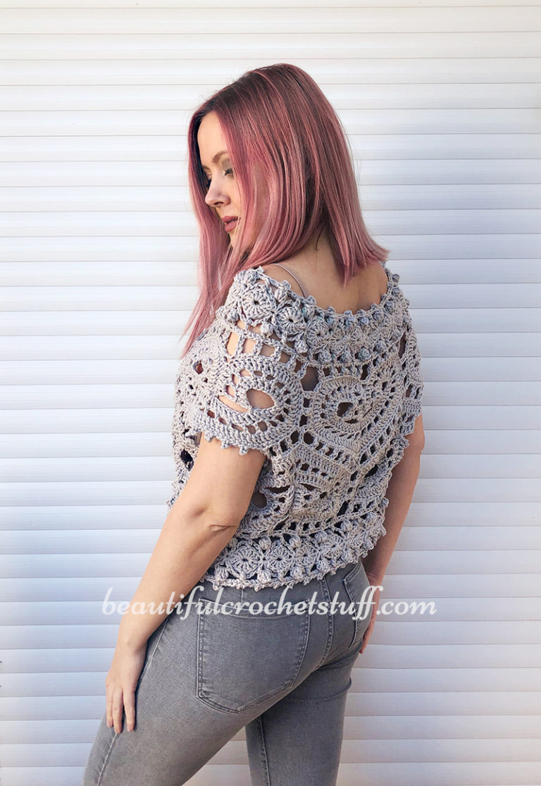CROCHET SWEETHEART CROP TOP FREE PATTERN - Beautiful Crochet Stuff