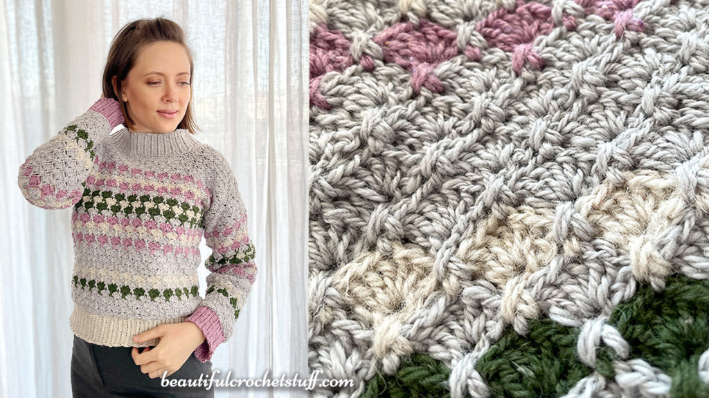 CROCHET JUMPER FREE PATTERN | Beautiful Crochet Stuff