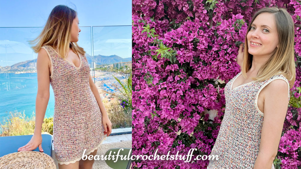 Crochet Mini Dress Free Pattern - Beautiful Crochet Stuff