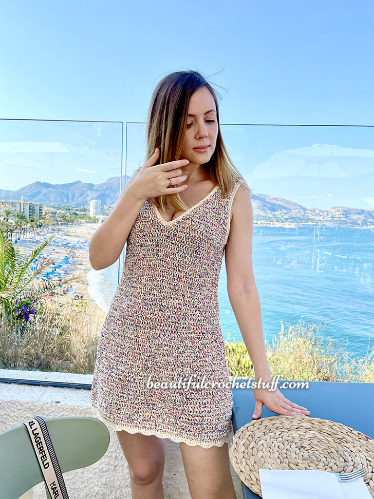 Crochet Mini Dress Free Pattern - Beautiful Crochet Stuff